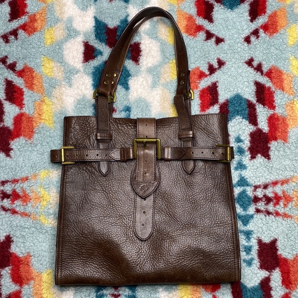 Mulberry | Bags | Mulberry Elgin Brown Leather Tote | Poshmark